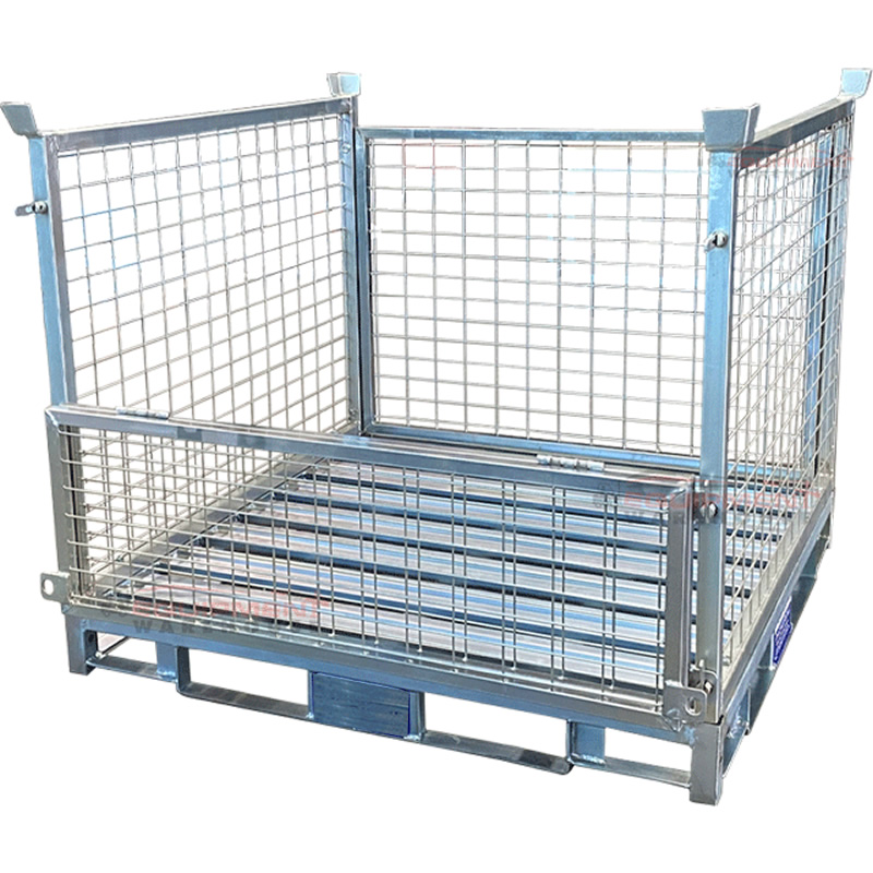 Steel Pallet Cage 1000Kg WLL (Full Size) | Goods Cage / Crane Goods ...